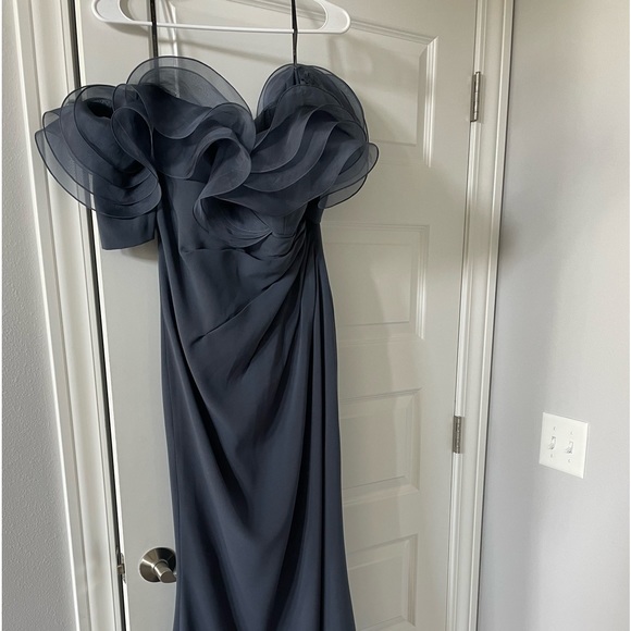 Alexander By Daymor | Dresses | Alexander By Daymor 257 Sheer Ruffled ...